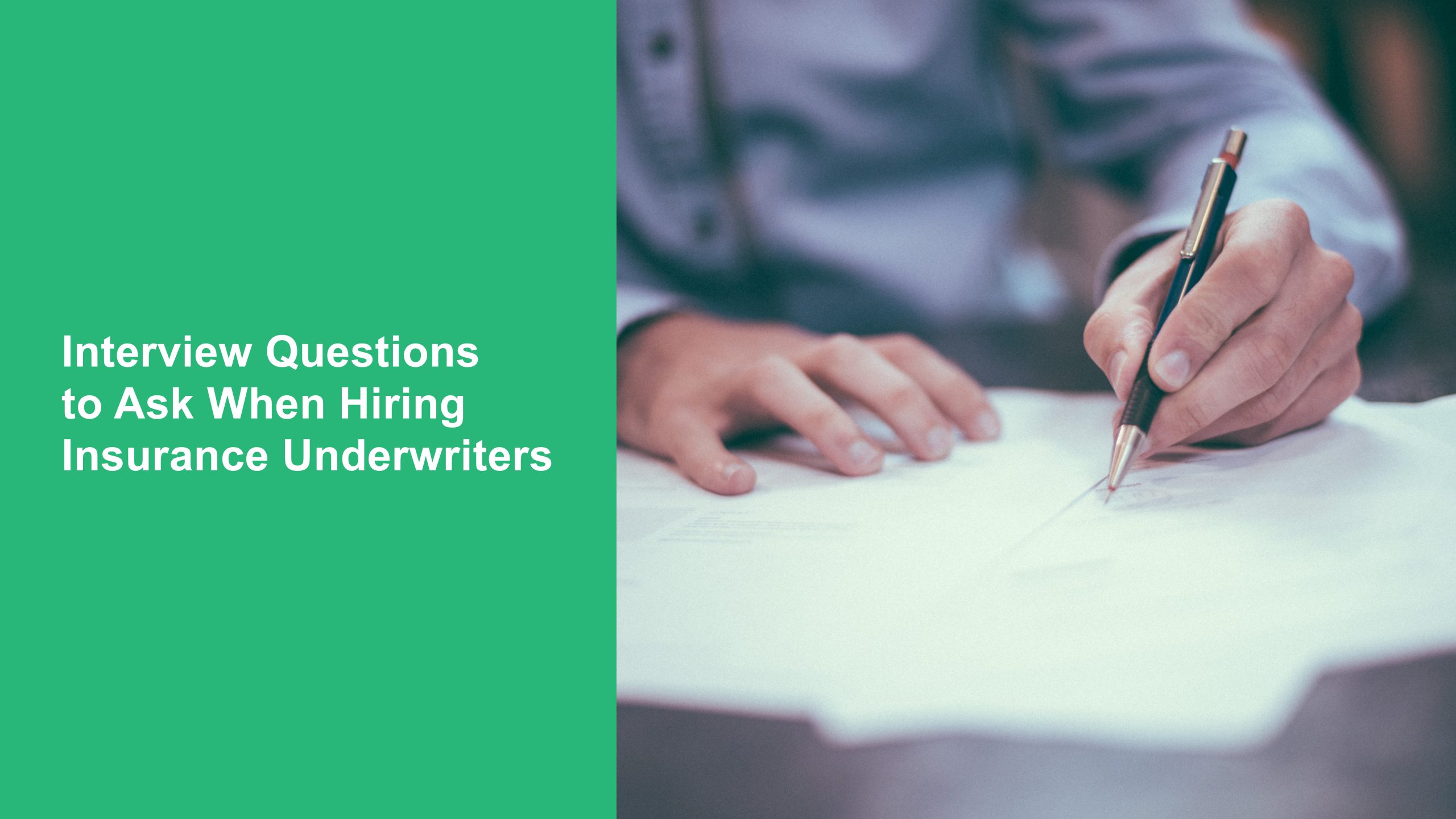 Securing Top Talent: Essential Interview Questions for Hiring Insurance ...