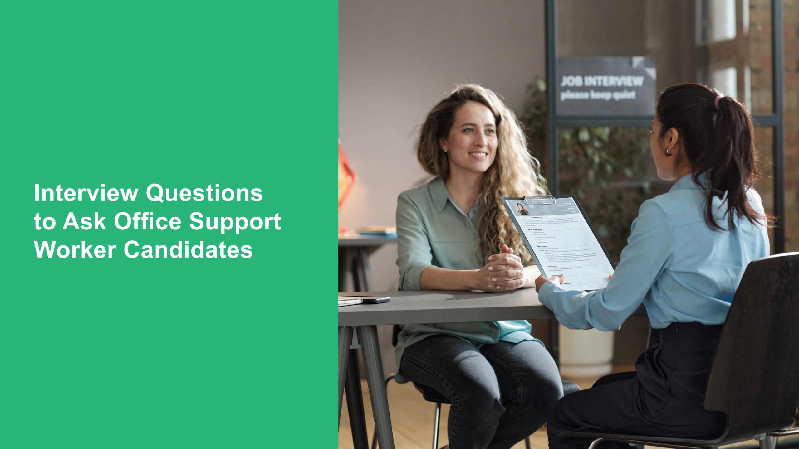 Securing Top Talent: Essential Interview Questions for Hiring Office ...